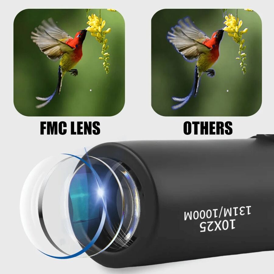 Monocular Telescope, Upgrade 10 X 25 HD Monoculars For Adults High ...