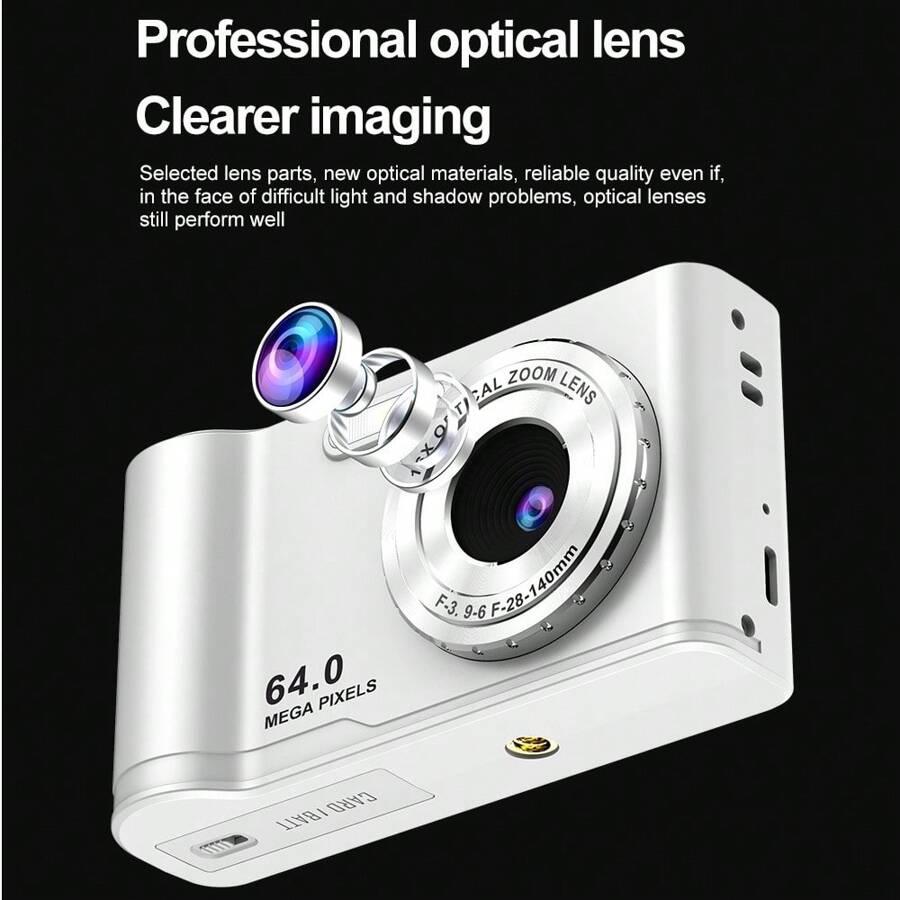 Appareil photo numérique compact de poche pour la vidéo avec mise au ...