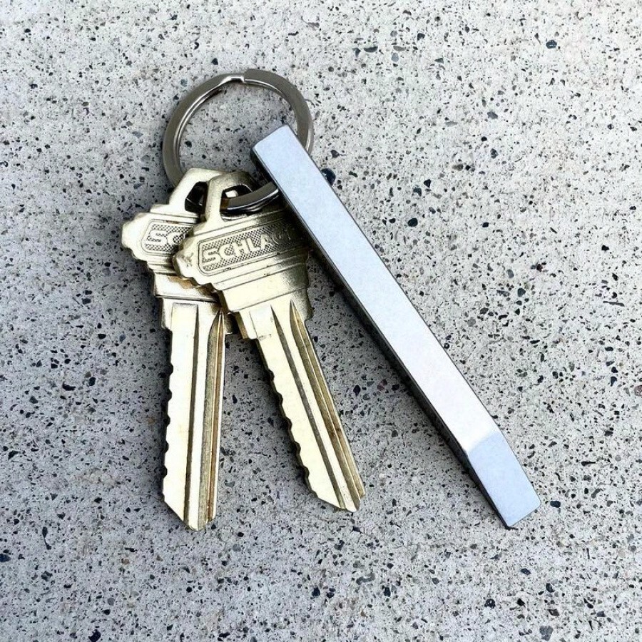 The Mighty Bar - The Original Keychain Prybar - Super Strong Stainless ...
