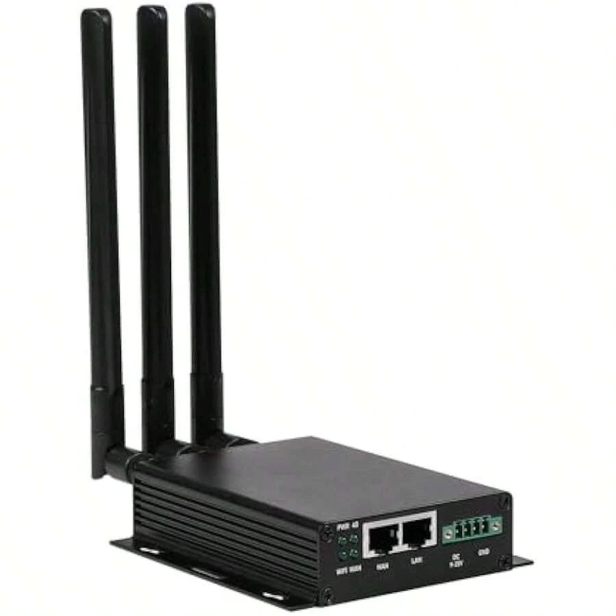 GL-X300B Collie 4G LTE VPN Industrial Wireless Gateway External Full-Band 4G Antennas Hardware ...