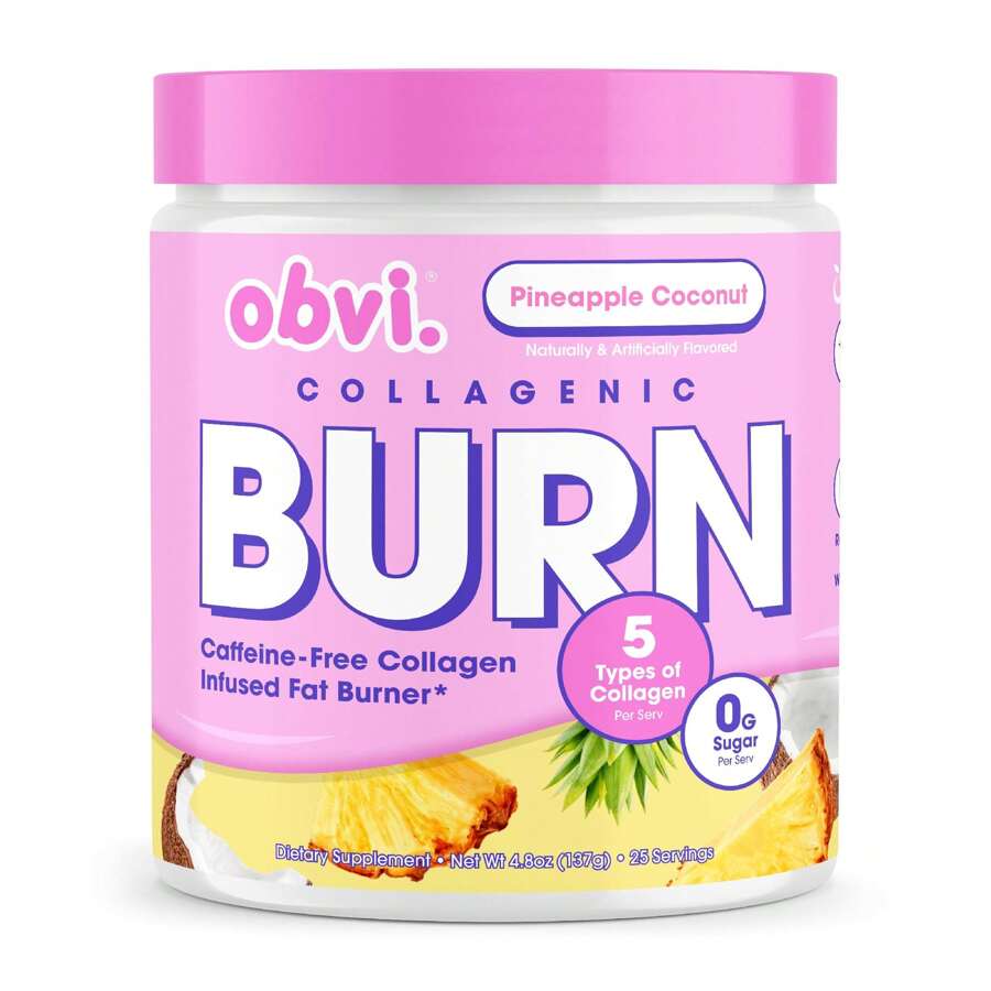 Obvi Collagenic Burn Powder-Pineapple Coconut | SHEIN Nederland