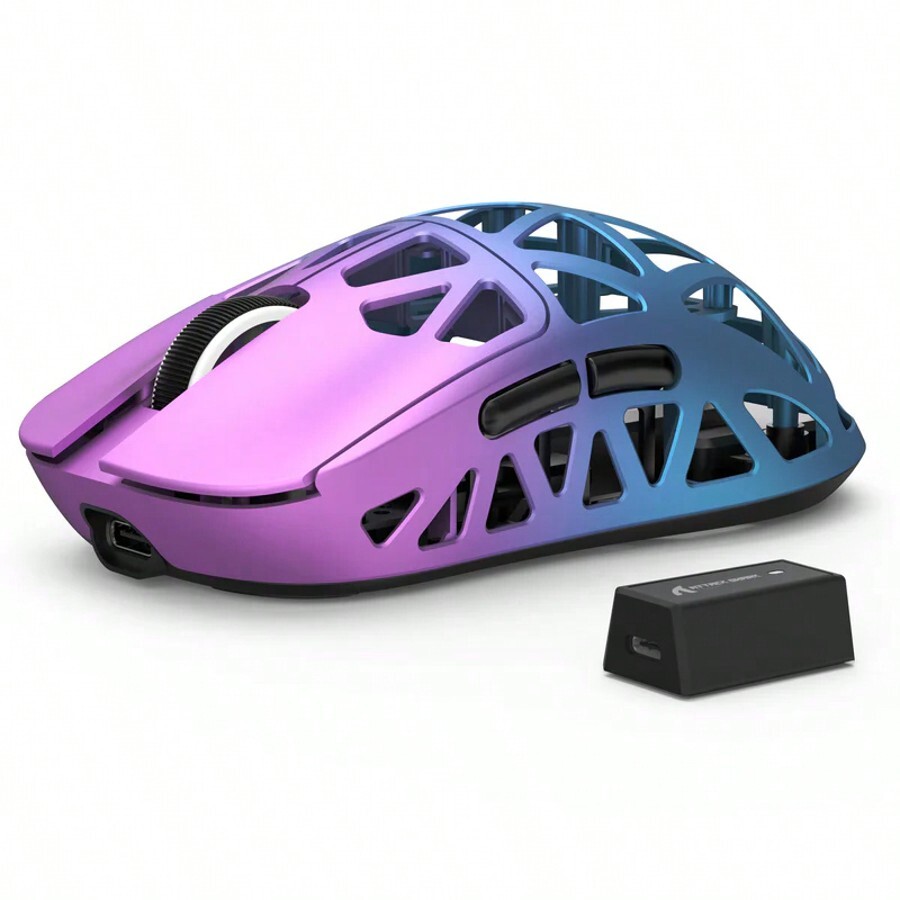 ATTACK SHARK R2 Magnesium Alloy Lightweight Wireless Mouse, PAW3950 ...