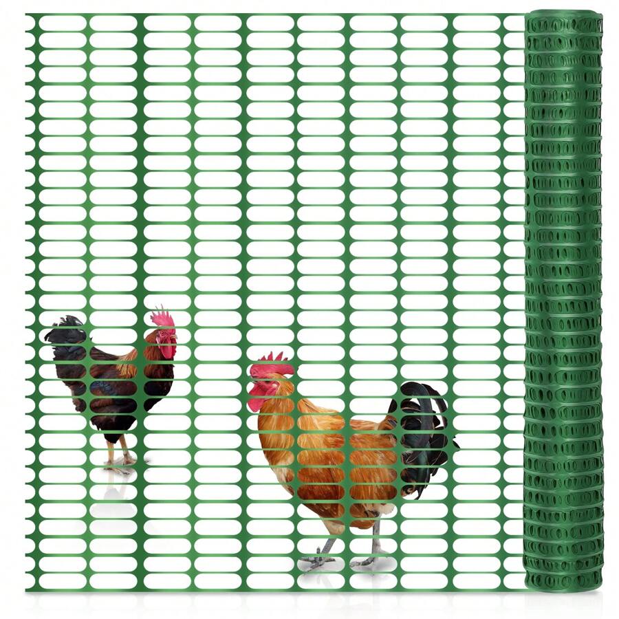 Lospitch Plastic Net - Warning Net Barrier Fence Rolled Up, Construction Fence Catch Net Game ...