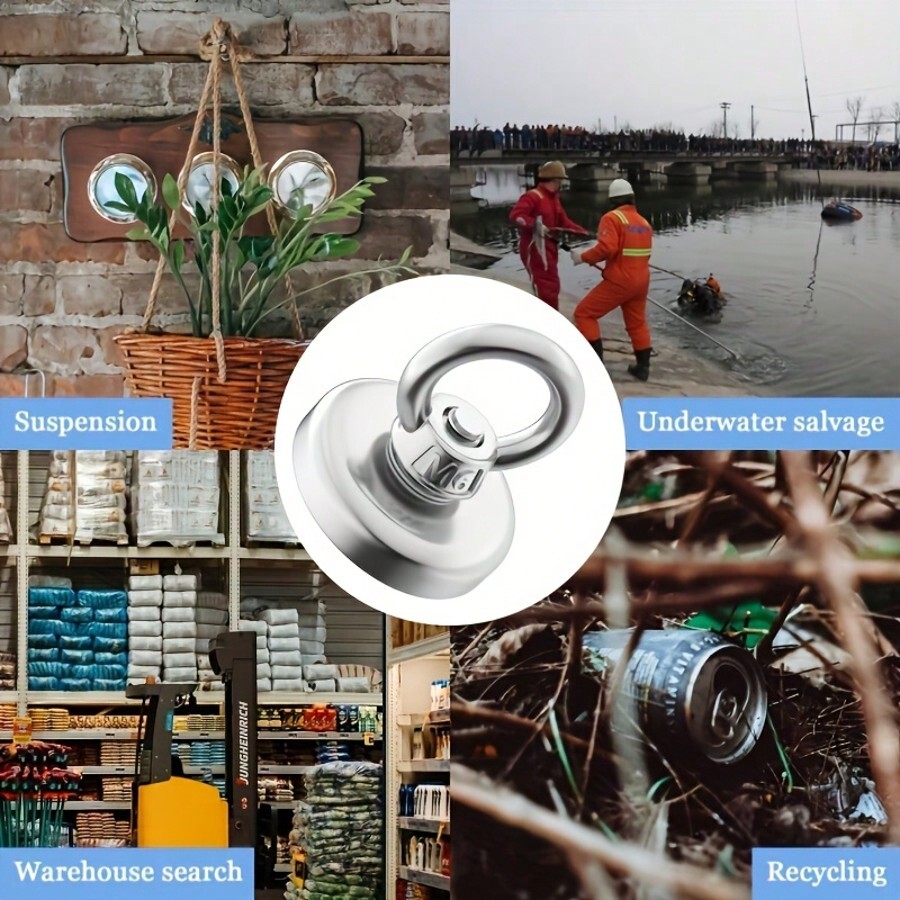 Heavy Duty Neodymium Iron Boron Magnet With Holes, Shibiai Material ...