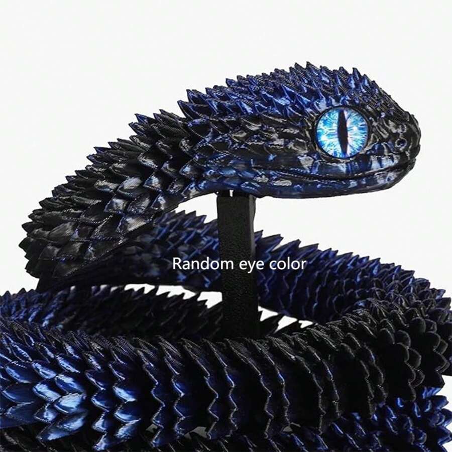 3D Printed Animals-Snake Viper, Surprise Mystery Snake Fidget Toy ...