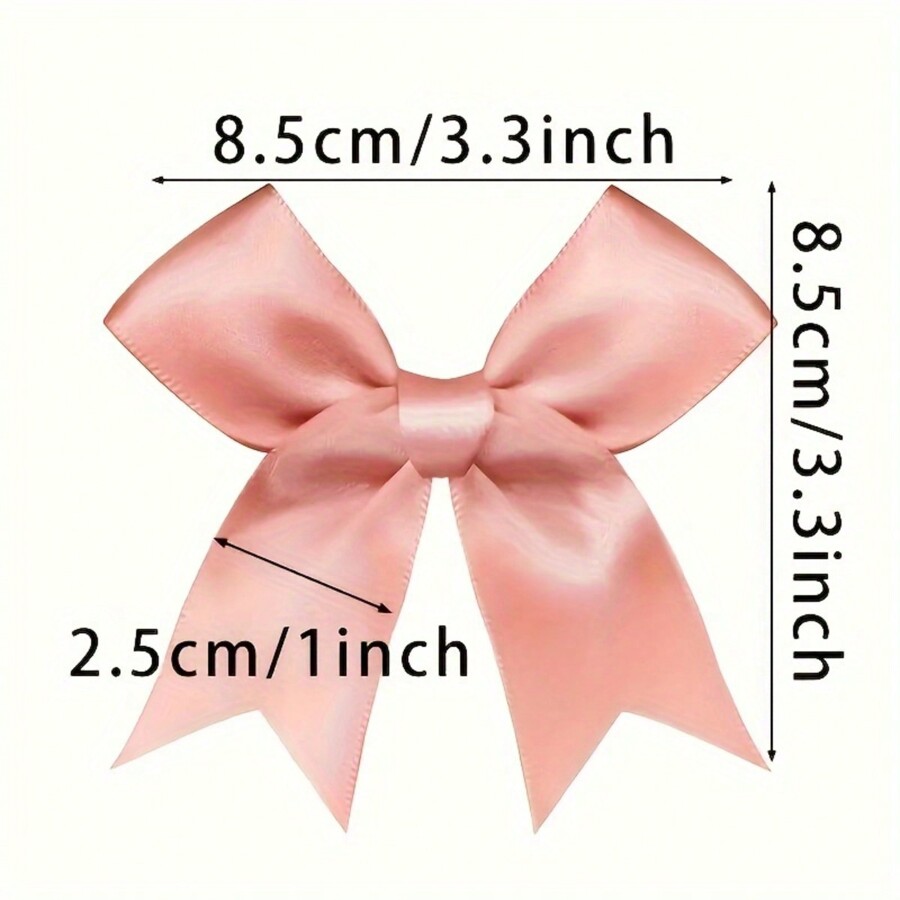 50pcs Elegant Satin Bows - Perfect For Weddings, Birthdays, Holidays ...