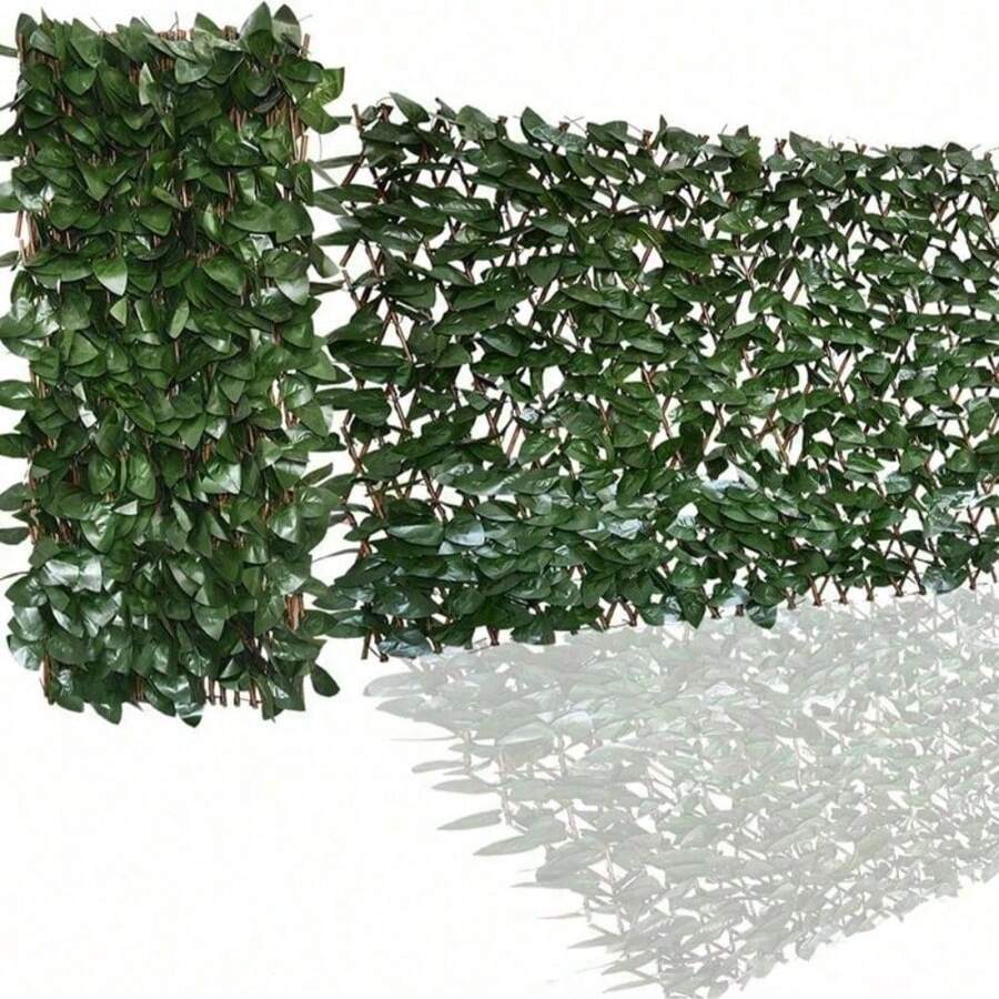 86 York Expandable Fence Privacy Screen Faux Ivy Decorative For Outdoor ...