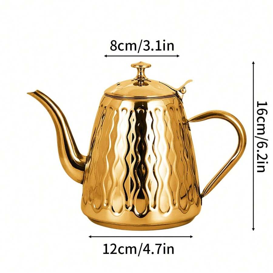 1pc Cabilock Tea Kettle For Stovetop Gooseneck Pour Over Coffee Kettle ... 1pc Cabilock Tea Kettle For Stovetop Gooseneck Pour Over Coffee Kettle ...