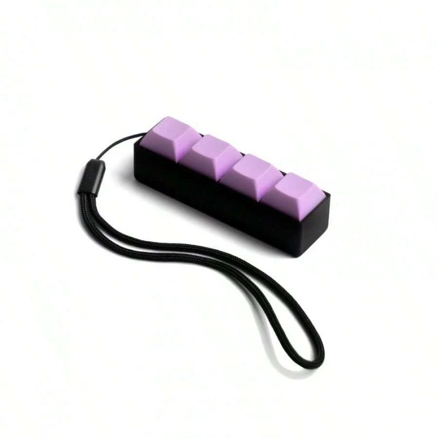 4 Key Mechanical Keyboard Keychain | SHEIN South Africa