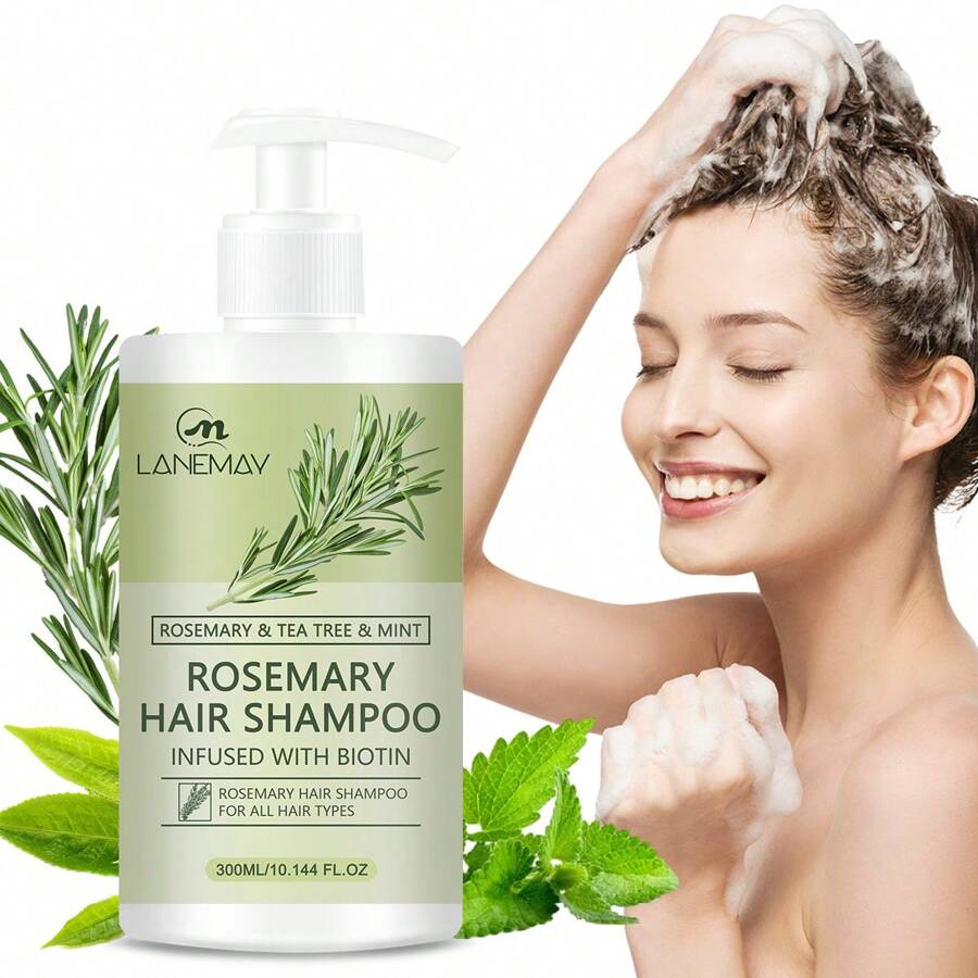 LANEMAY Rosemary Hair Shampoo - Repair Damage Hair, Strengthens Hair ...