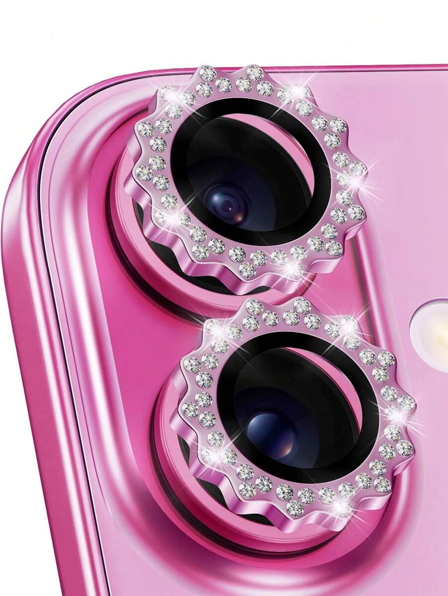 Compatible With Iphone 16/16 Plus Camera Lens Protective Film Shiny ...
