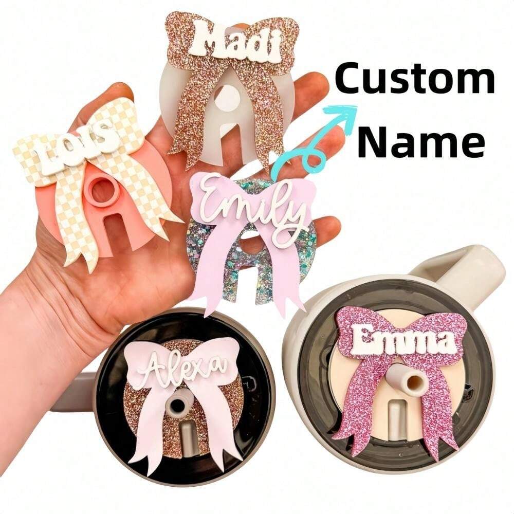Personalized Name Plate | 30 Oz, 40oz Cup Topper | Personalized Tumbler ...