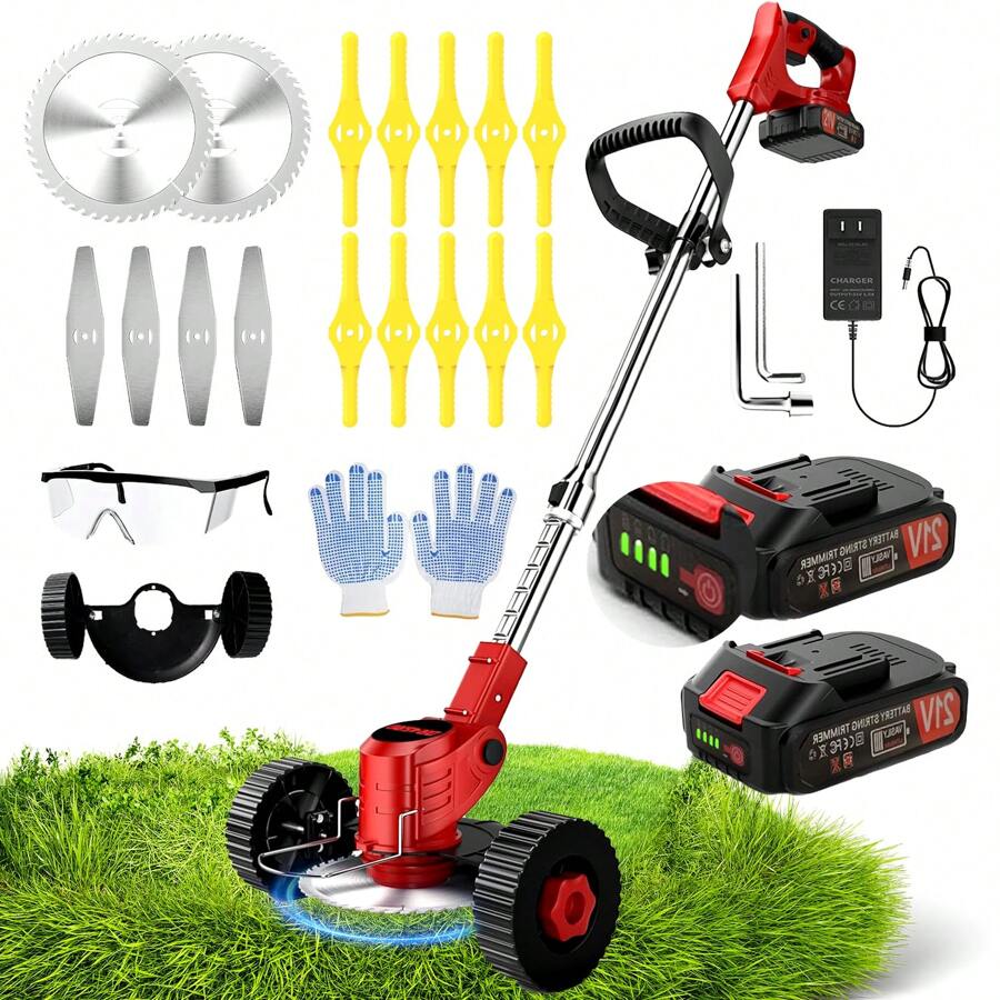 Wacker Battery Operated, Brush Cutter 21v Trimmer - 3-In-1 Wacker ...