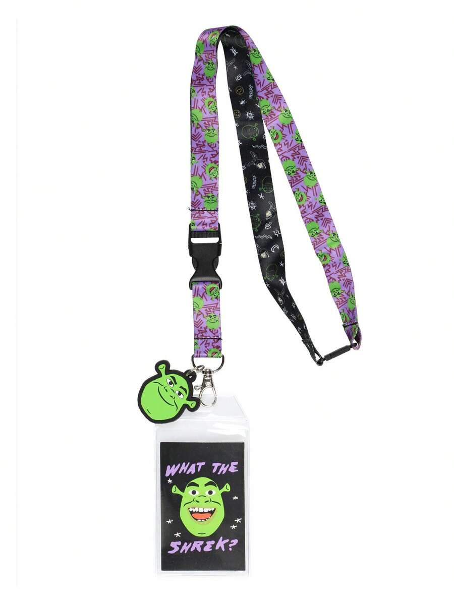 Portaidentificación reversible con el tema de Shrek "What The Shrek ...