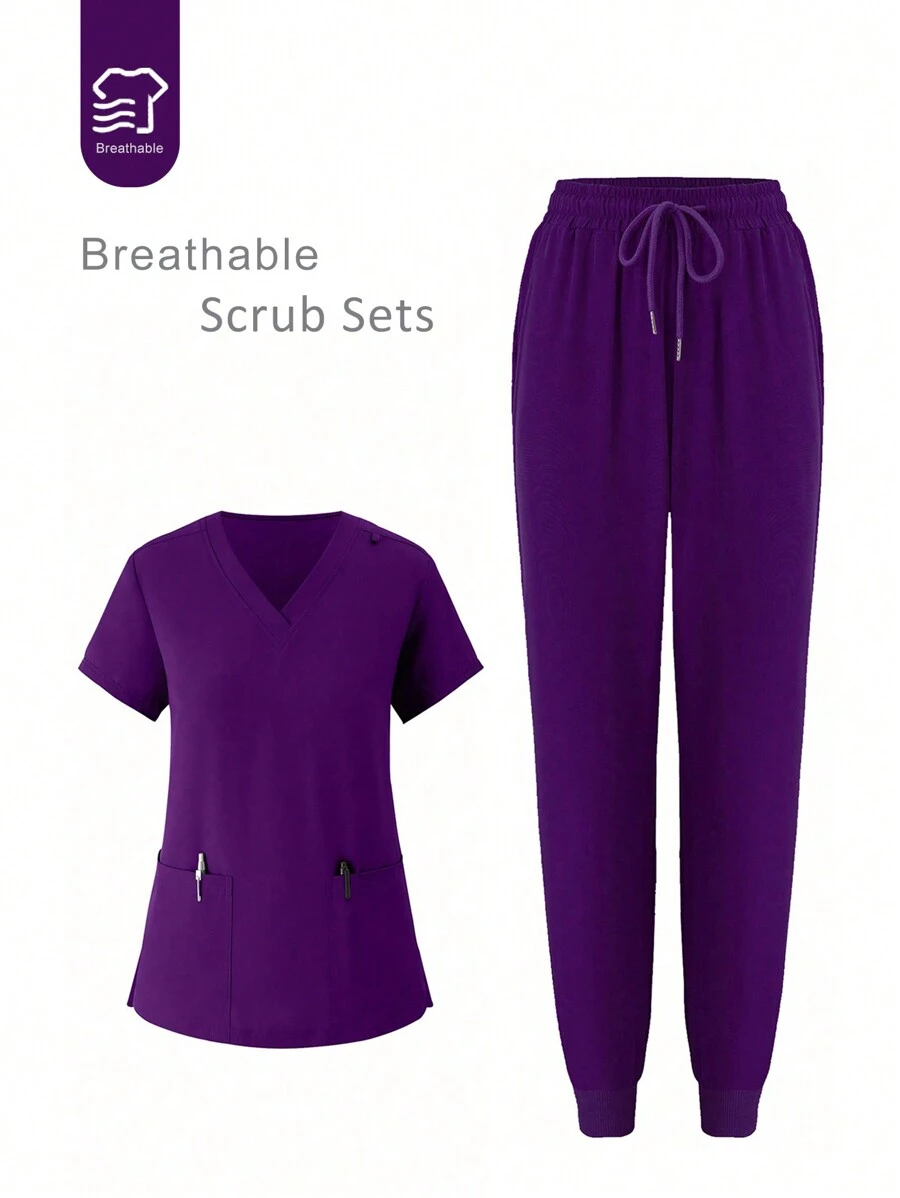 Uniforme de femme, tenue de travail d'infirmière jogging élastique ...