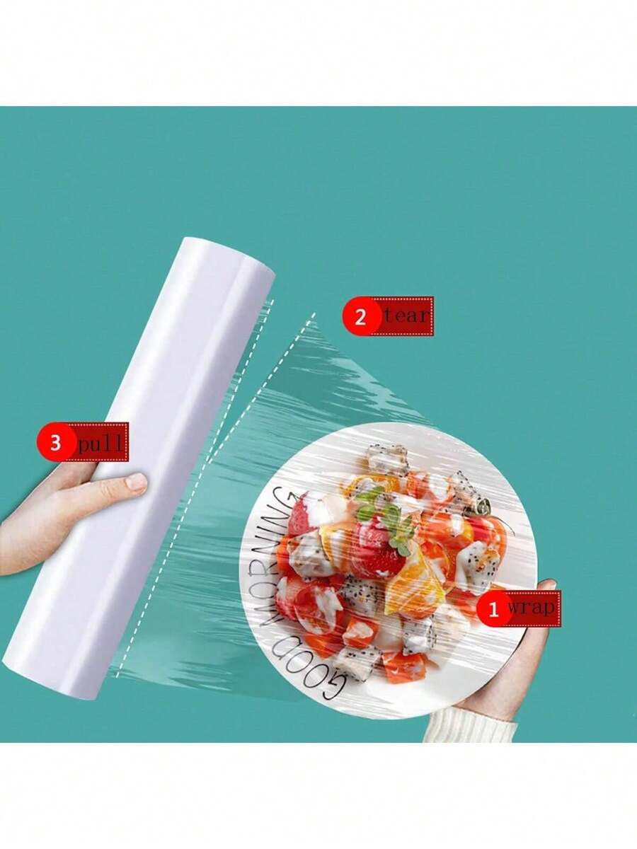Hand Tear PE Food Preservation Film Disposable Breakpoint Microwave ...