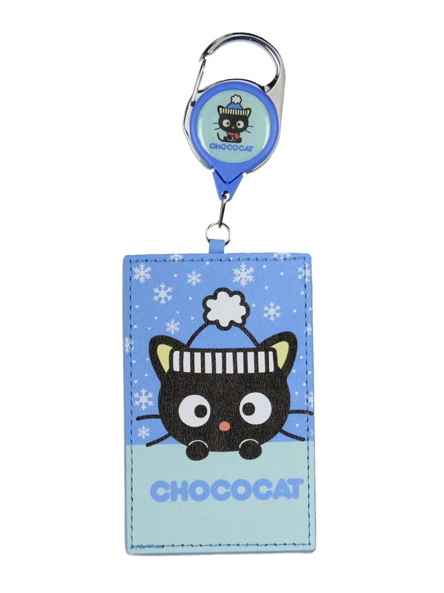 Sanrio Hello Kitty Chococat Retractable Lanyard For Keys Keychain ID ...