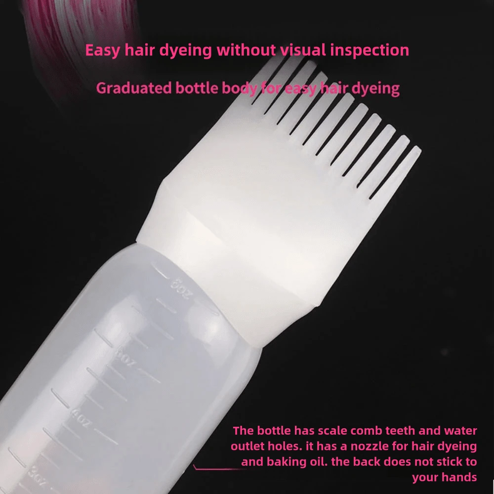 Dry Cleaning Shampoo Bottle, Comb Hair Dye Bottle, Dye Paste, Coloring ...