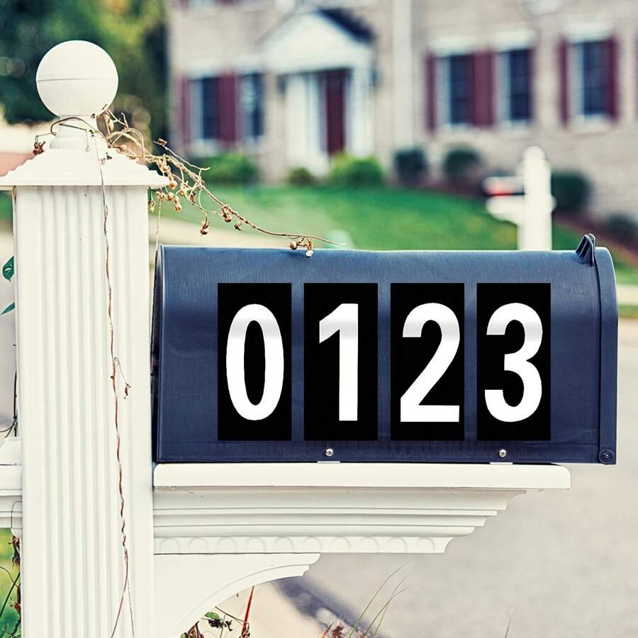 5/10 Sheets 3-Inch Large Size Numbered Stickers, Self-Adhesive ...