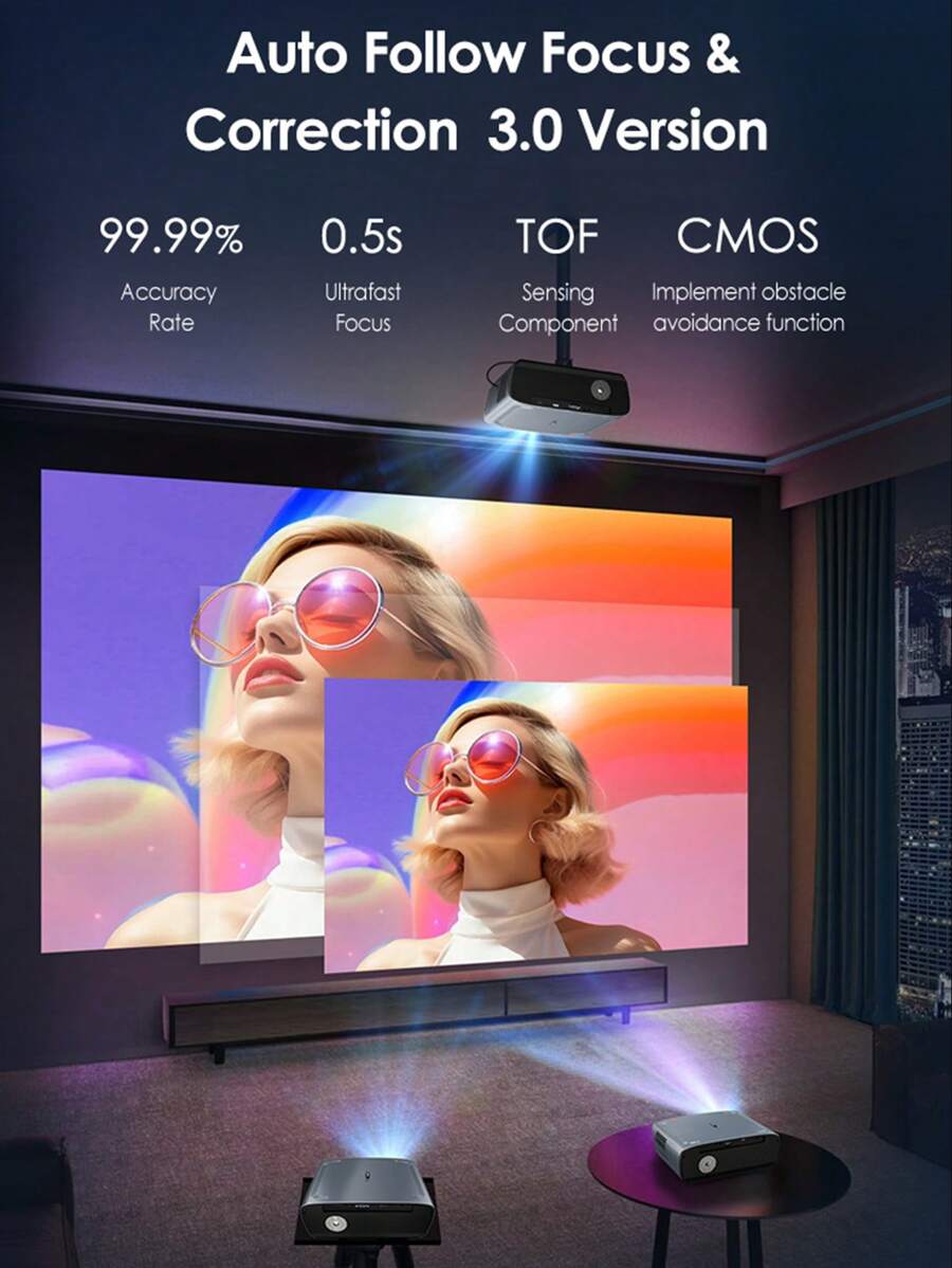[ Officially-Licensed] 4k Ultra HD Projectors For Home Theater Movies ...