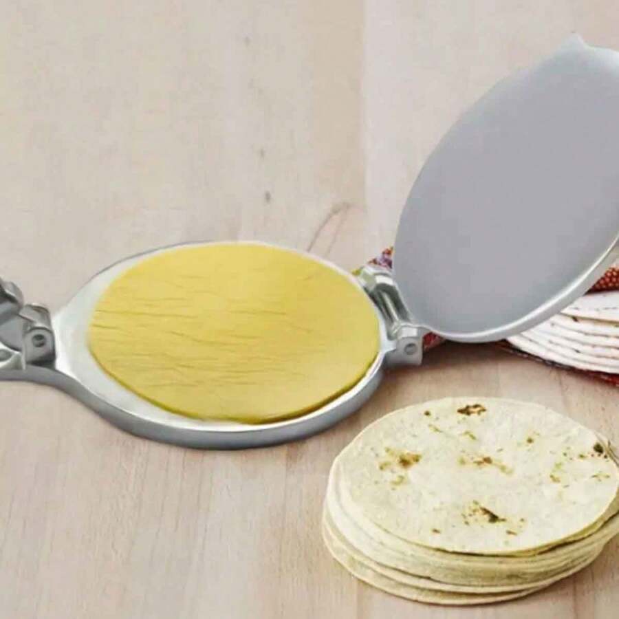 Manual Tortilla Press Maker, Corn Patty Dough Bread Galette Chicken ...