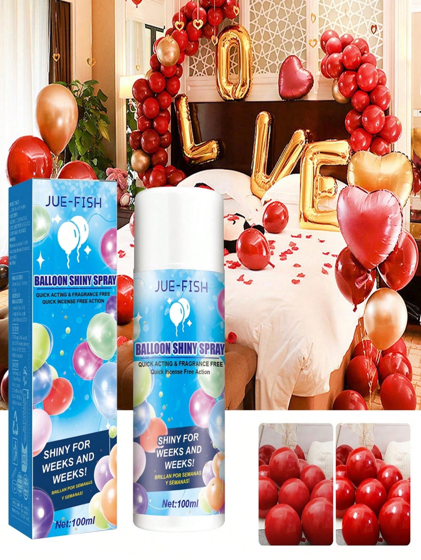 Balloon Surface Texture, Luster, , Non Oxidizing And Fading Spray ...