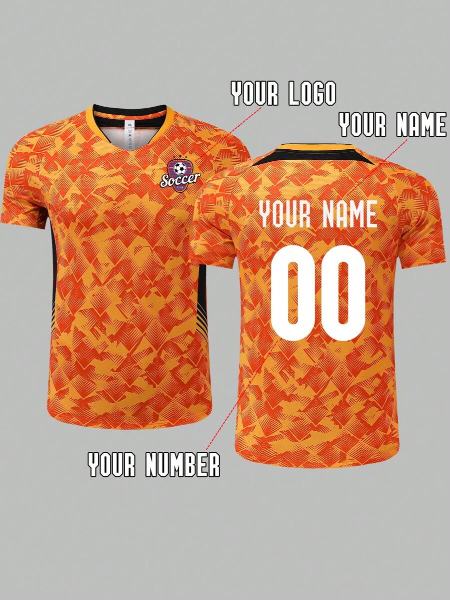 Customizable Pattern, Logo, Name, Number Sports Jerseys For Men ...