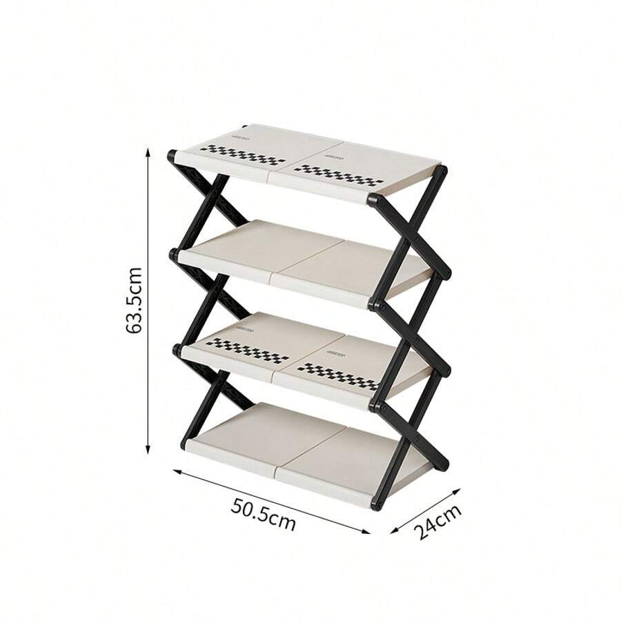 Folding Shoe Rack Multi-Layer Simple Shoe Rack At Home Door Dormitory ...