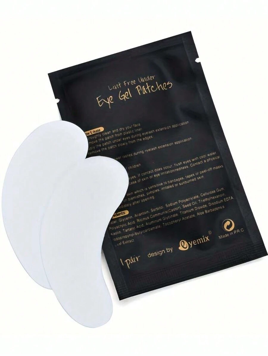10 Pairs Of Under-Eye Gel Pads, Tools For Collagen Eyelash Extensions ...