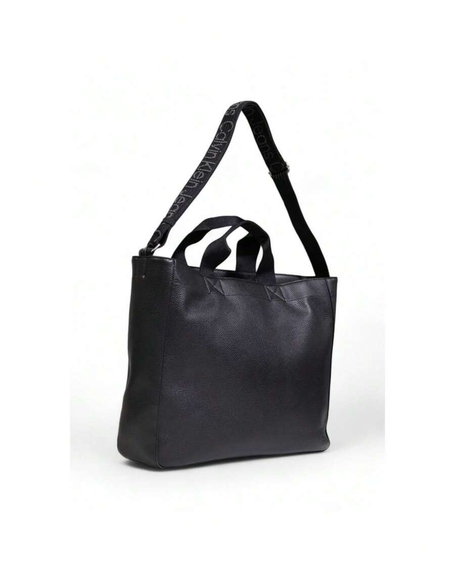Calvin Klein Polyurethane Handbag With Sleek Design | SHEIN USA