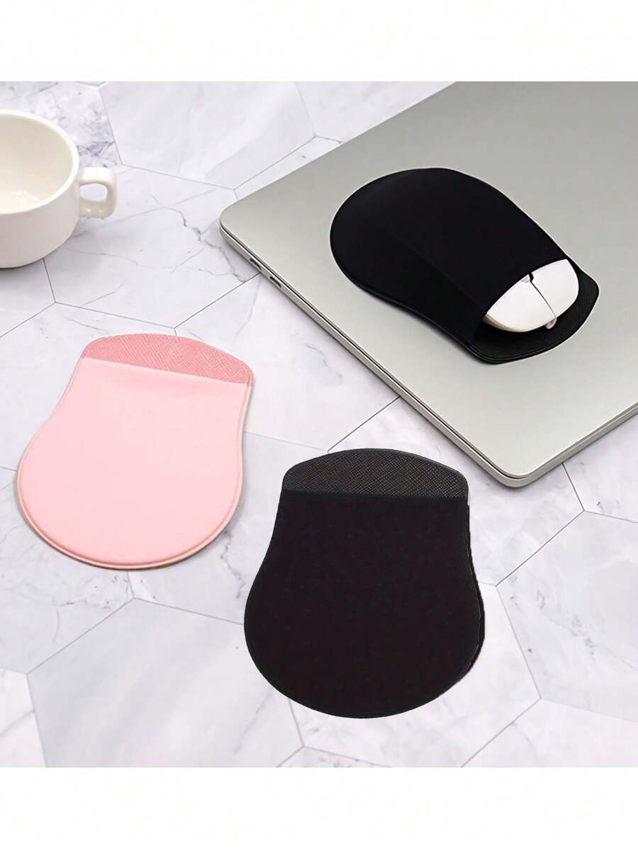 1pc Self-Adhesive Mouse Storage Bag Laptop Pocket Clip-On Elastic Mouse ...
