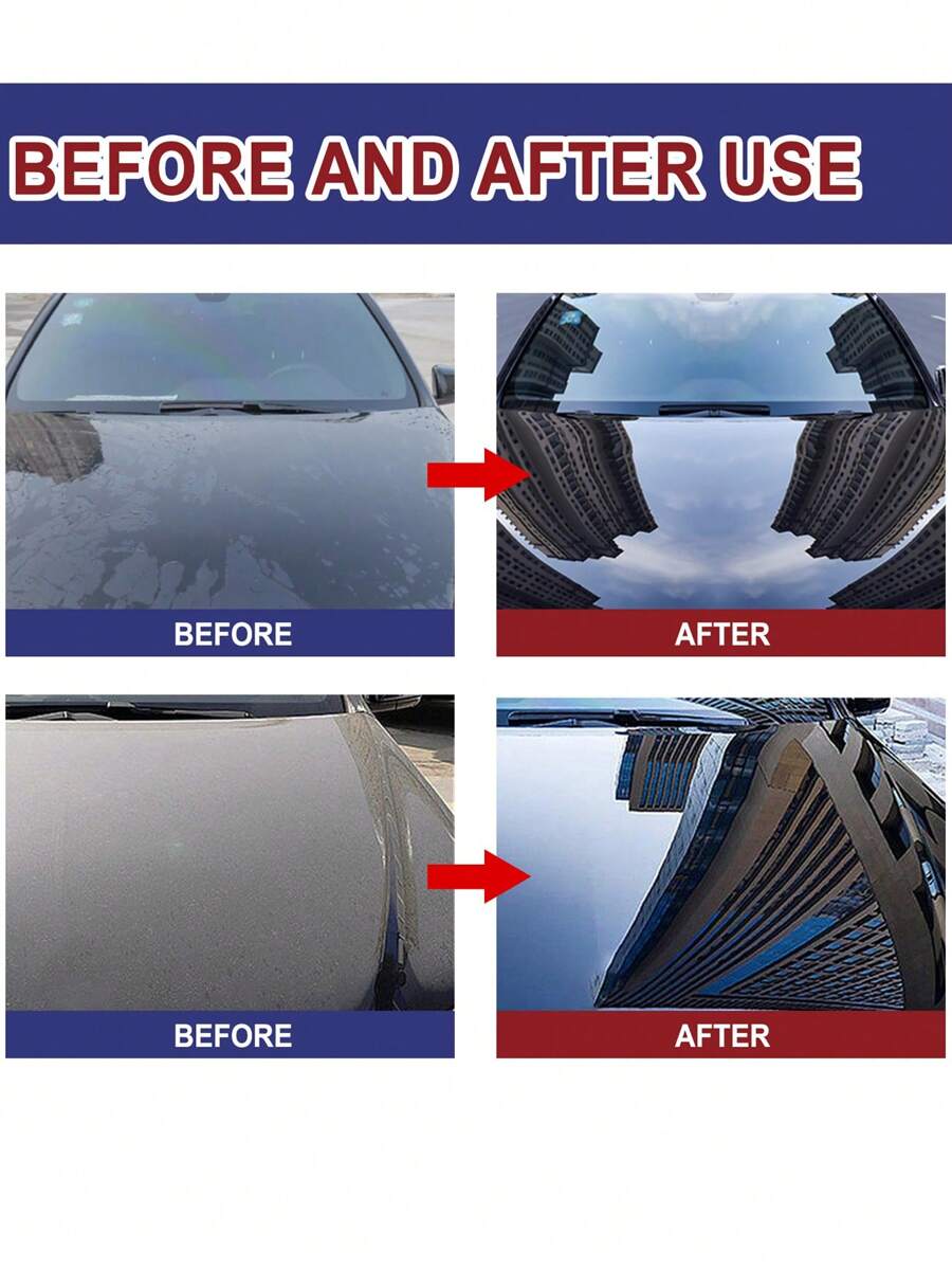 rayhong 1 Set Car Paint Coating Spray Curing Paint Surface Decontamination And Brightening Car ...