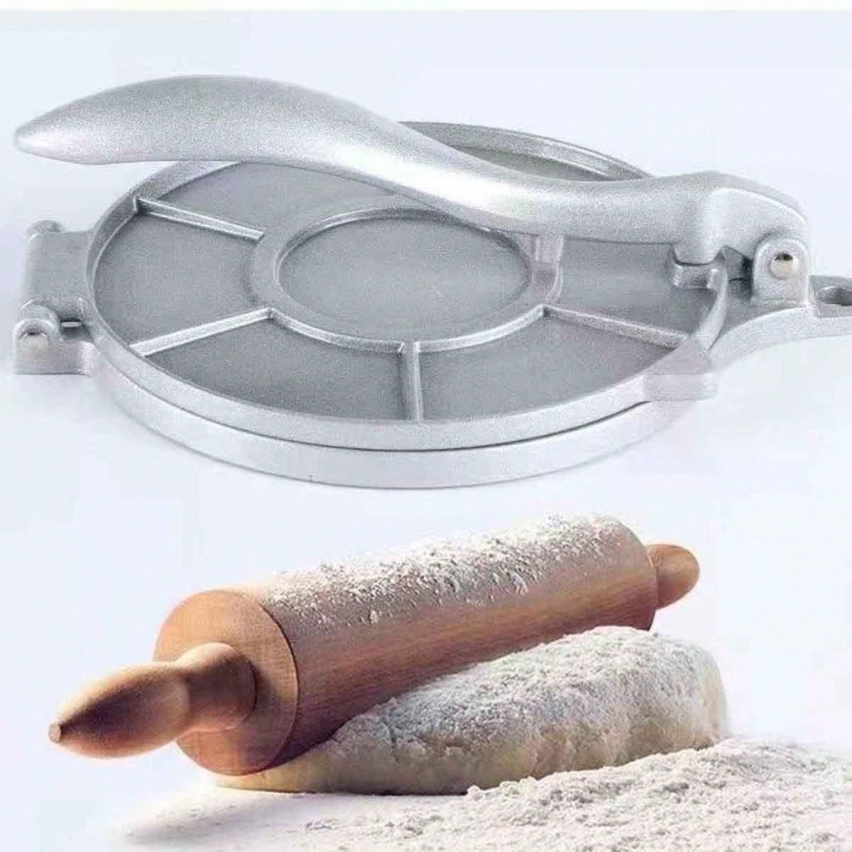 Manual Tortilla Press Maker, Corn Patty Dough Bread Galette Chicken ...