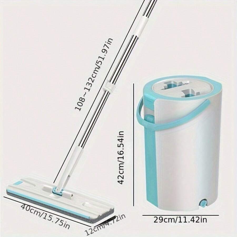 Free Hand Wash Flat Mop New Household Mops One Clean Lazy Mop Mop Multi ...