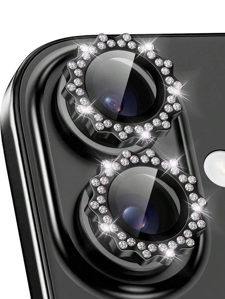 Compatible With Iphone 16/16 Plus Camera Lens Protective Film Shiny ...