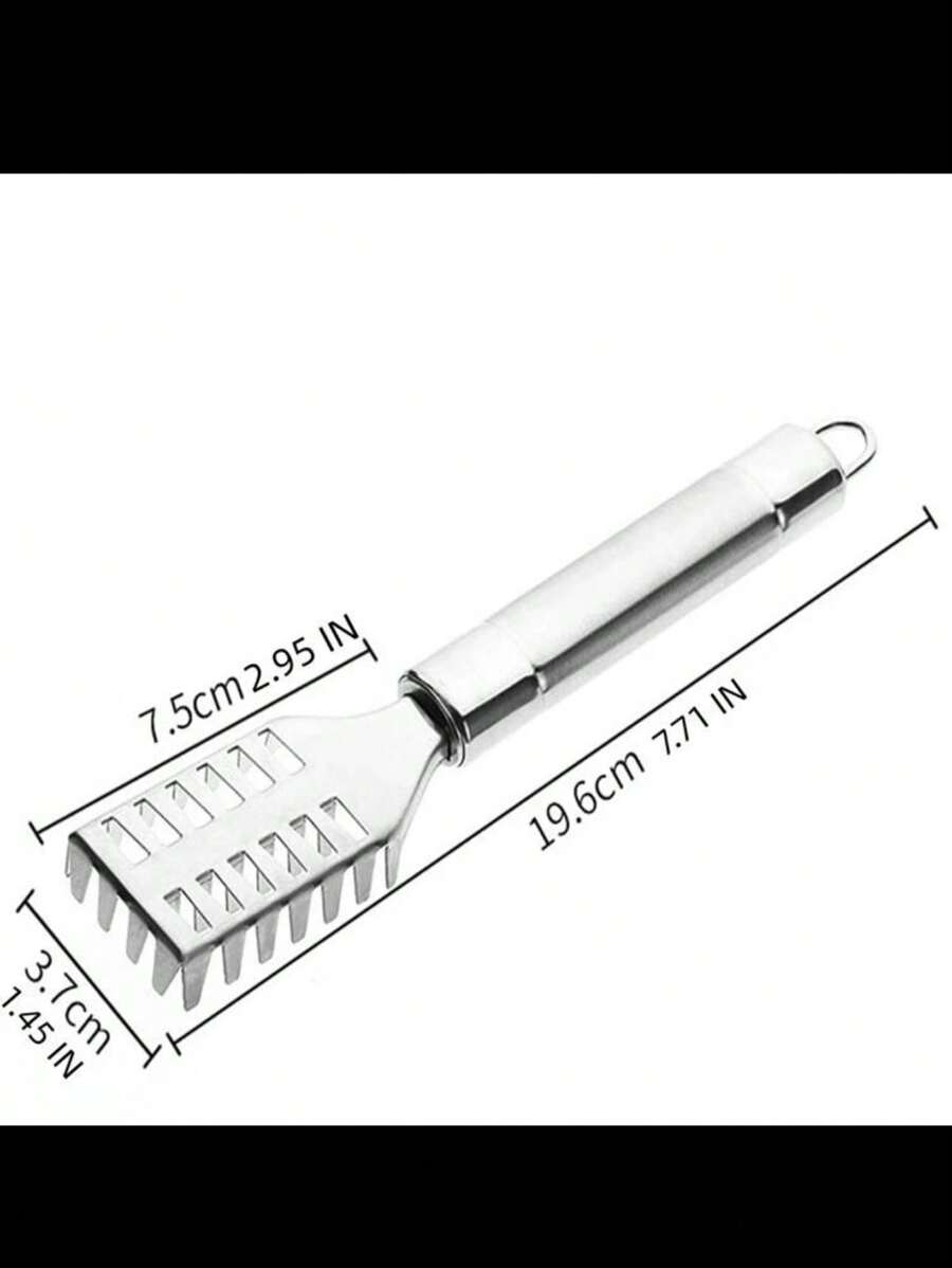 Stainless Steel Fish Scaler, Multi-Functional Kitchen Tool For Removing ...