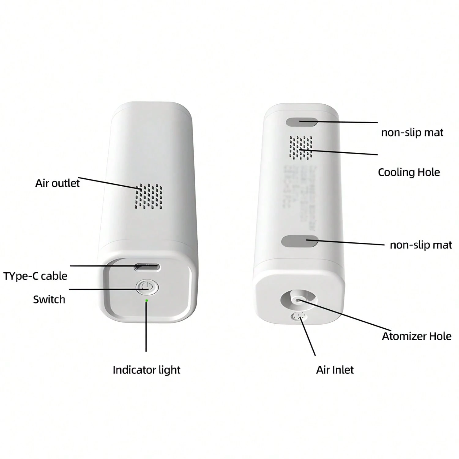 Nebulizer, Portable Nebulizer, Nebulizer Machine,For Breathing Problems ...