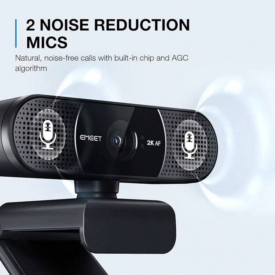 4K/2K/1080P FUlL HD Webcam EMEET C960 Meeting Streaming USB Web Camera ...