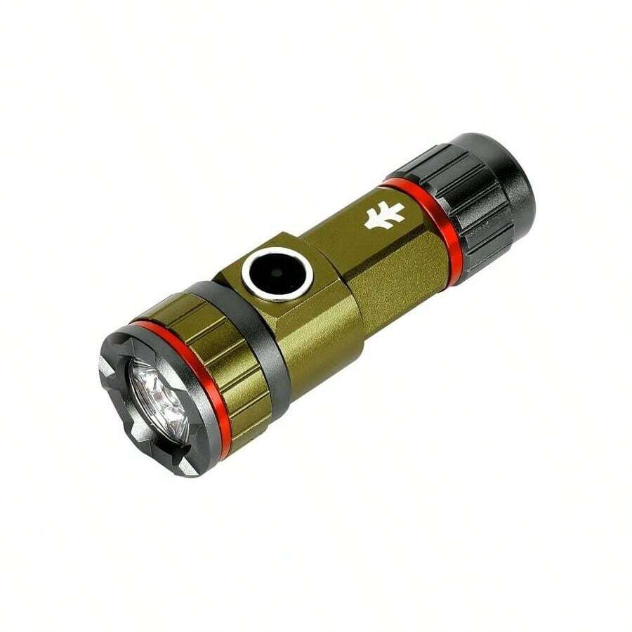 Swiss Tech 1000LM Mini LED Rechargeable Turbo Flashlight, IP67 ...