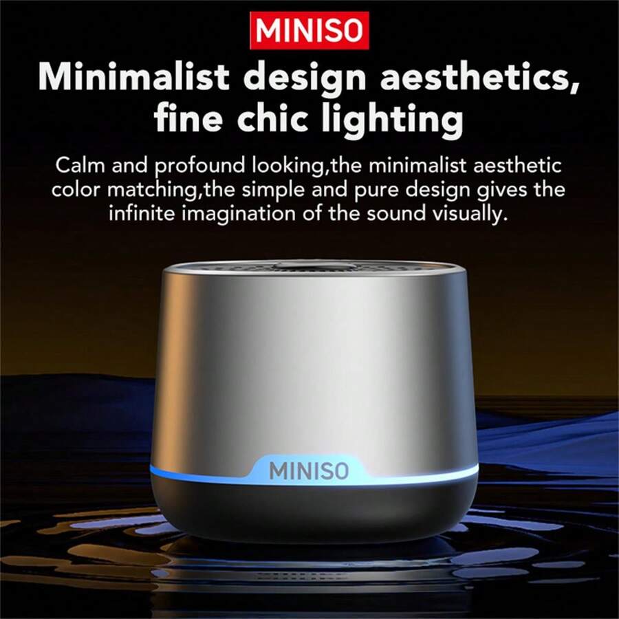 Miniso Miniso MINISO M100 Haut-parleur portable 5W, autonomie de 8 ...
