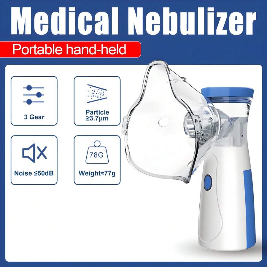 Nebulizer, Portable Nebulizer, Nebulizer Machine,For Breathing Problems ...
