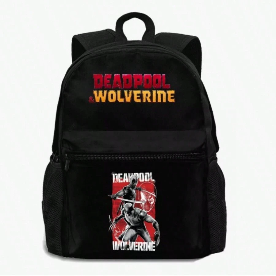 Deadpool And Wolverine School Backpack Comp. Notebo M8 Tablet | SHEIN PT