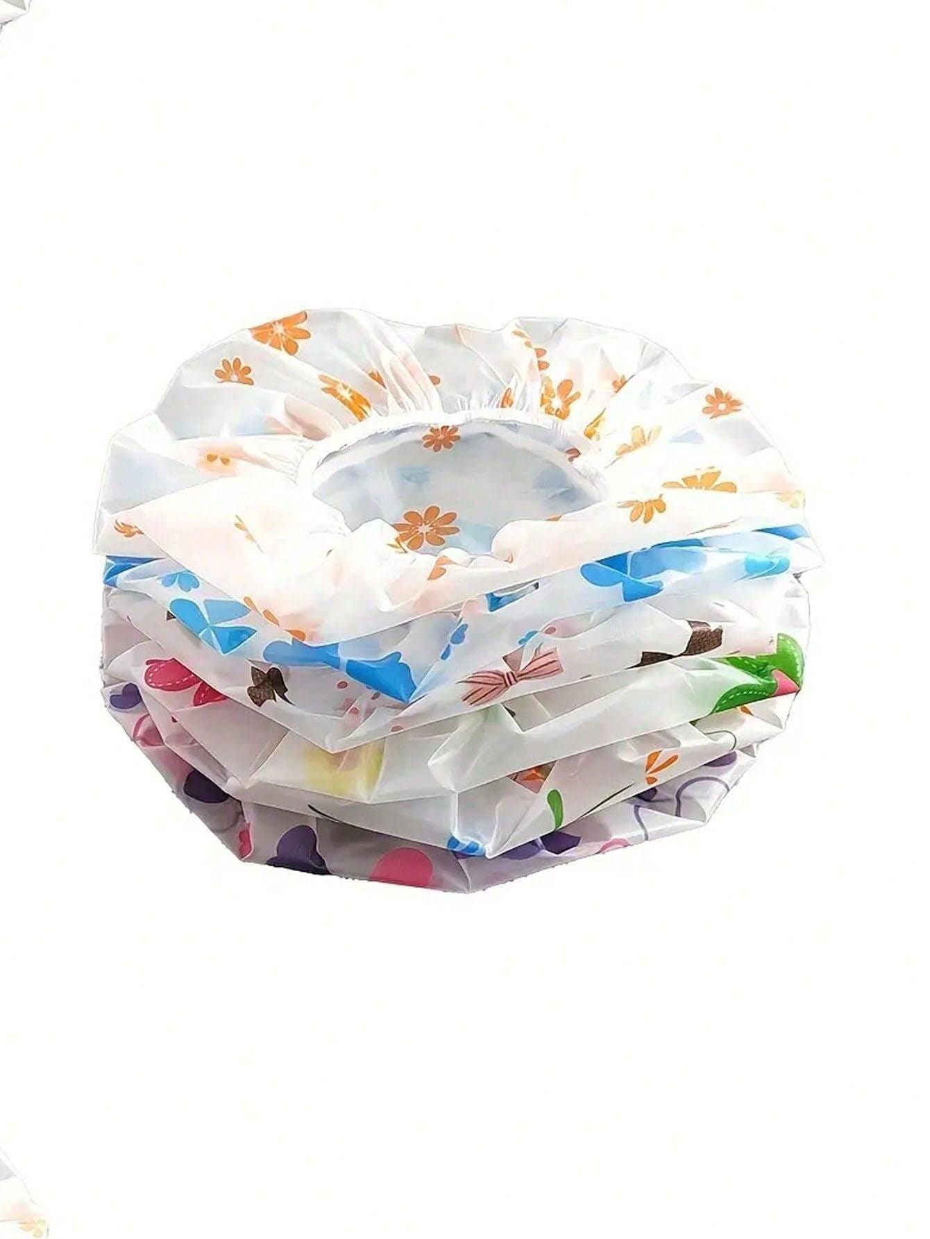 Shower Cap Oil Fume Cap Waterproof And Dustproof Transparent Shower Cap ...