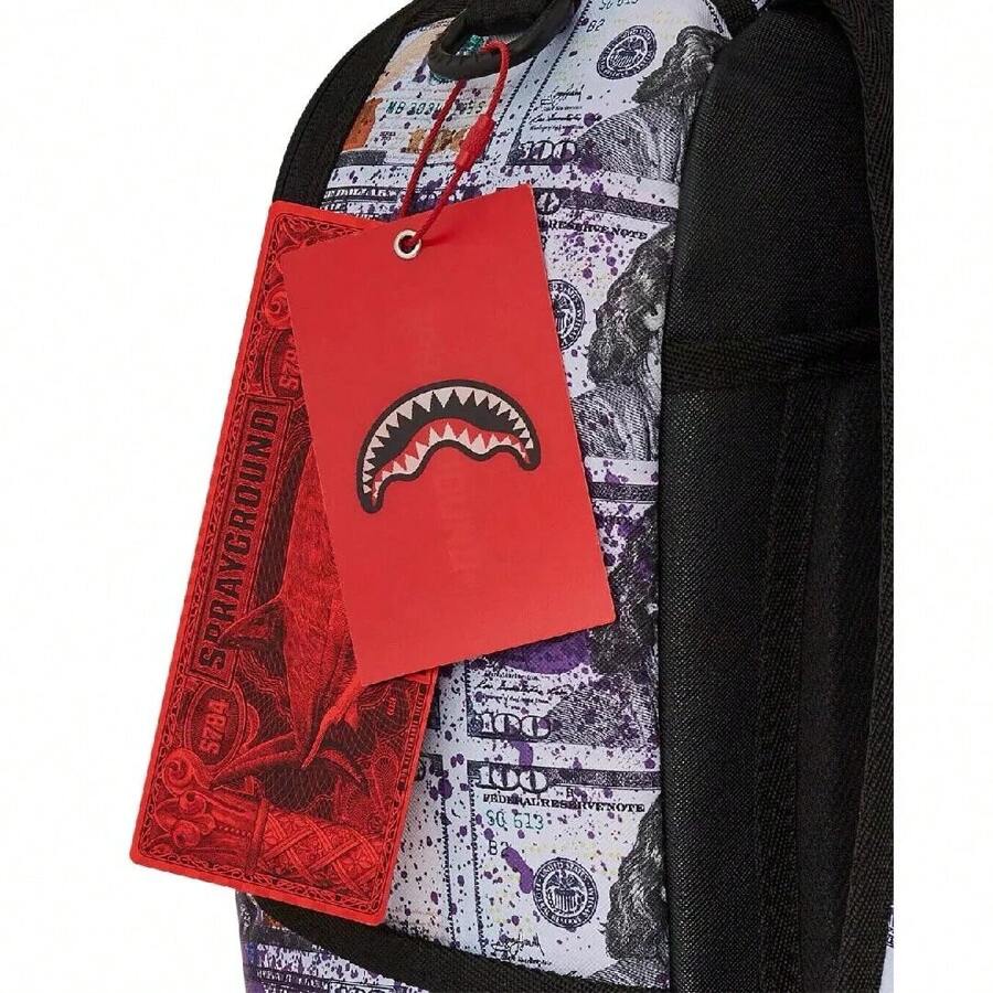 Sprayground Billons In The Bank Money Splat Backpack Multi Limited ...