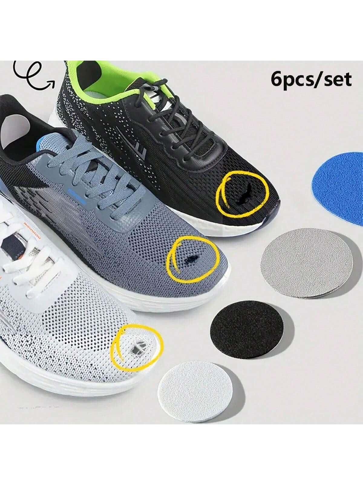Self-Adhesive Athletic Shoe Repair Patches, Mesh Fabric Patch Kit For ...
