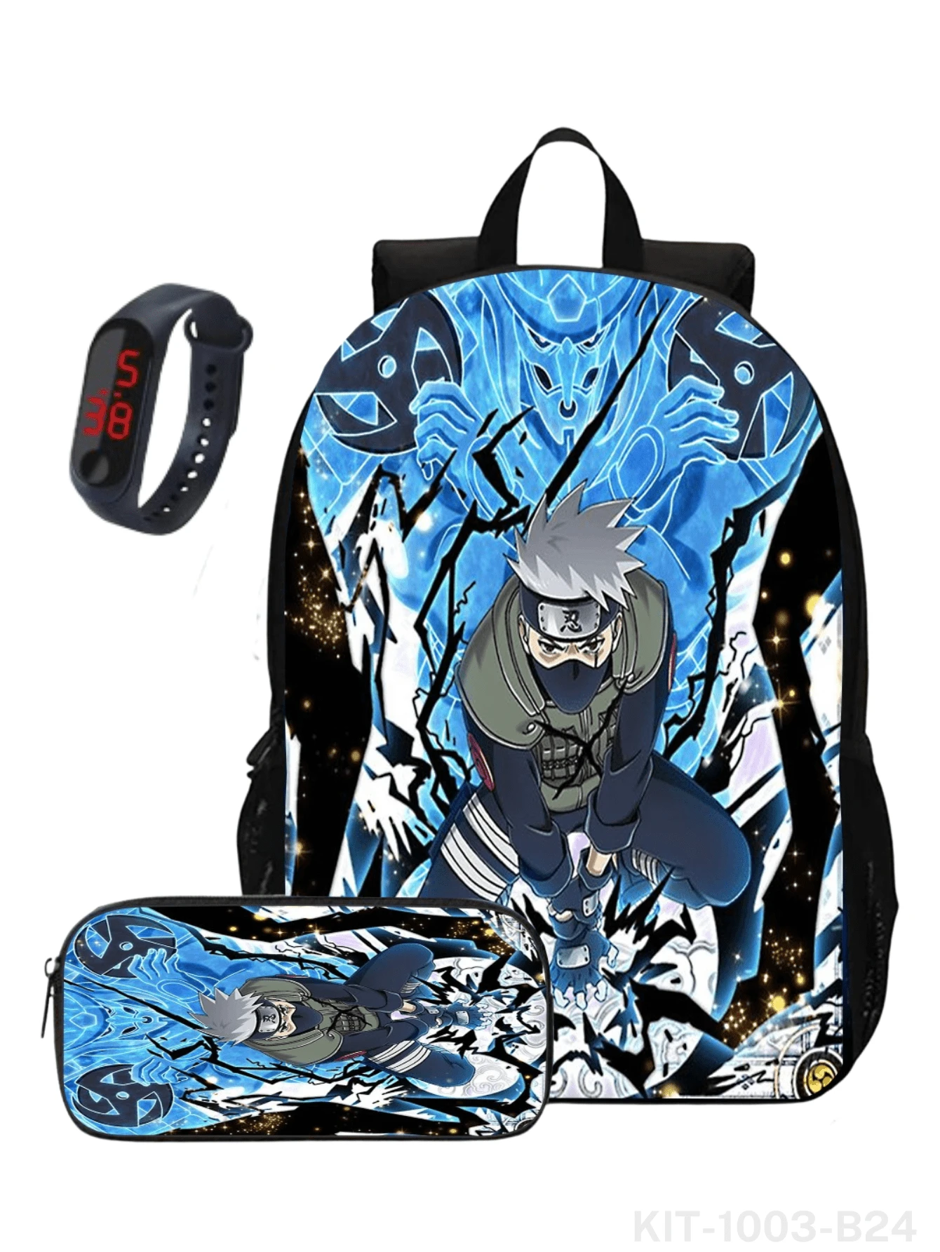 Kit Exclusivo Volta às Aulas: Mochila + Estojo + Relógio com Estilo ...