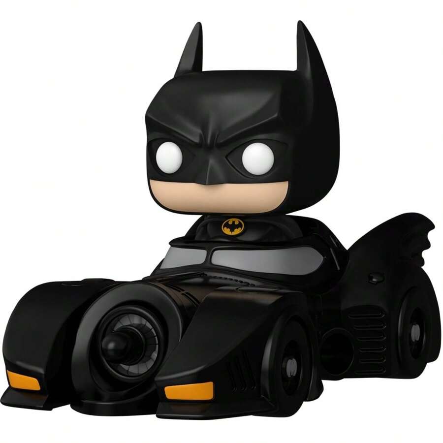 Funko Pop! Rides Deluxe Dc: Batman - Batman With Batmobile, 85th ...