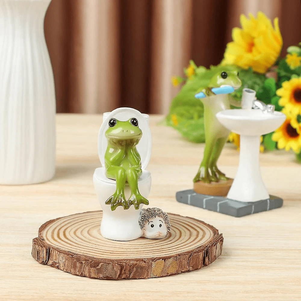 Piglet Statue Mini Pig Statue, Resin Home Decor, Lucky Animal Garden ...