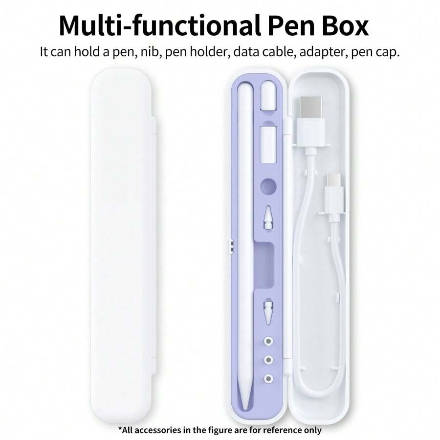 1pc Stylus Storage Box, Compatible With Apple Pencil 1st & 2nd ...