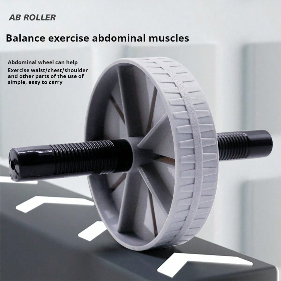 Workout AB Roller Wheel Non-Slip Abdominal Wheel No Noise Abdominal ...